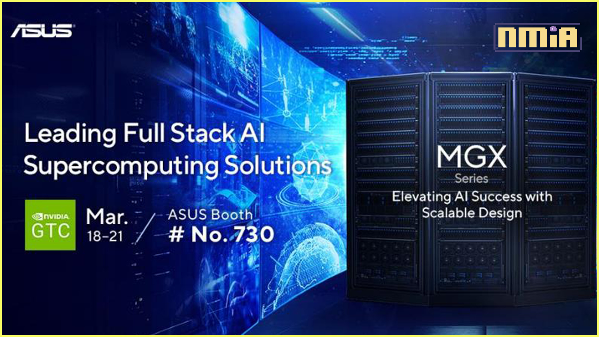 ASUS Presents MGX-Powered Data-Center Solutions - 尼未亞 | Nmia Gaming