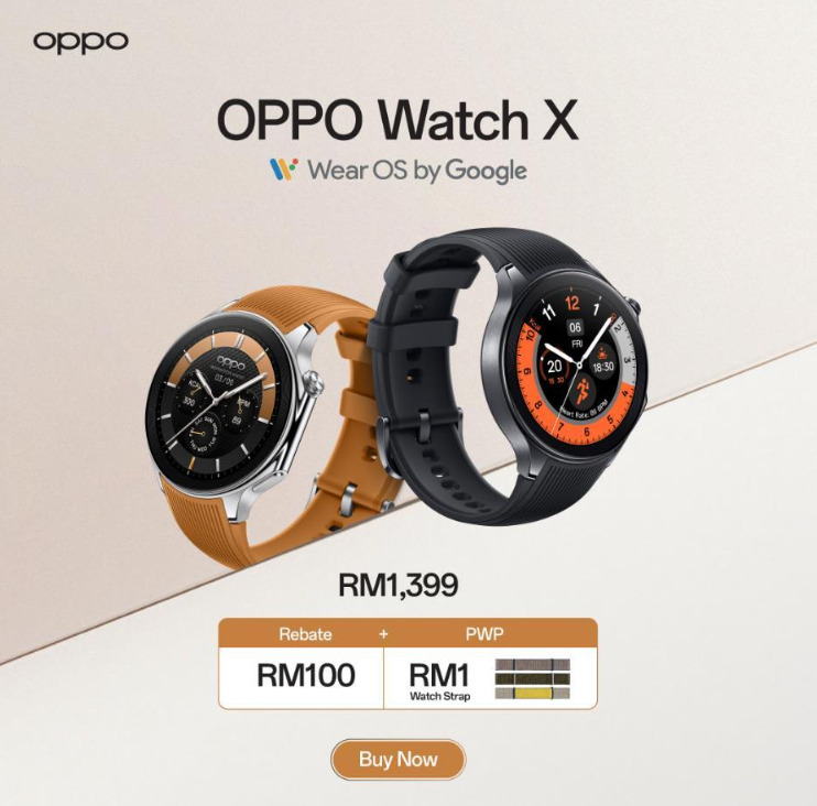 OPPO Unveils OPPO Watch X with Advanced Fitness Tracking, Industry-leading Endurance and ...