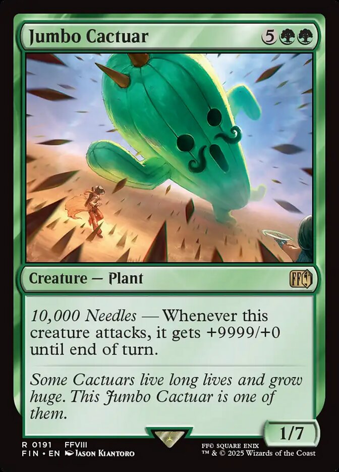 MTG Jumbo Cactuar Opens Up All Kinds Of Fun And Wild Combos - 尼未亞 ...