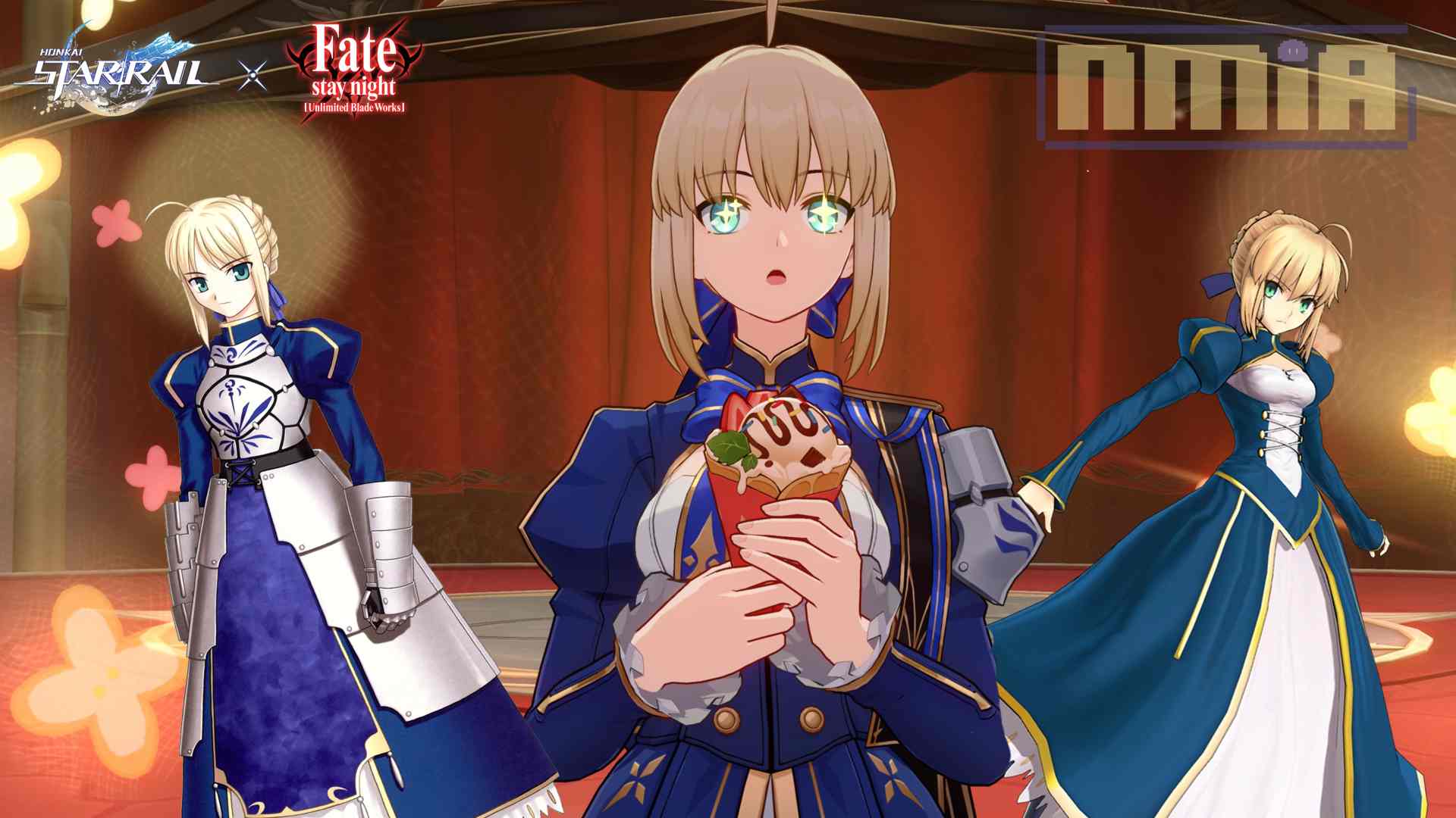 Fate Series Creator Stresses The Difference Between FGO And Stay Night Artoria For Honkai Star ...